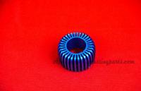 China Blue Industrial Al6063 T6 LED Extruded Aluminum Heatsink With CNC Machining for sale