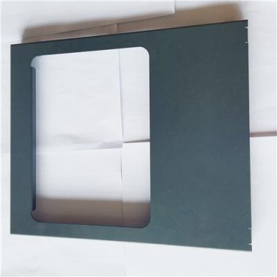 China Aluminum Stamping Frame Enclose with Sandblast Anodized for sale