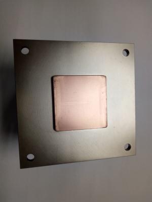 China 150w Customized Copper Heat Pipe With Aluminum Fin Heat Sink Silver Color for sale