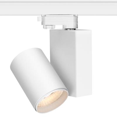 China 35W WHITE OR BLACK  1070 COLDFORGING aluminum Independent Power box LED TRACK LIGHT for sale