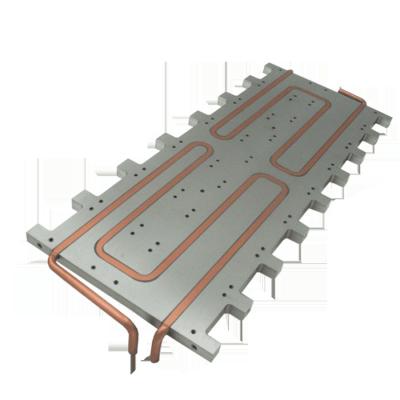China Clear Finishing Cold Plate Aluminum Heatsink for sale