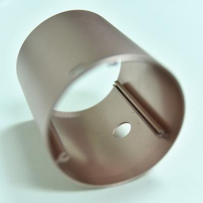 China Rose Gold 6061 Aluminum Alloy Precision Turned Parts for sale