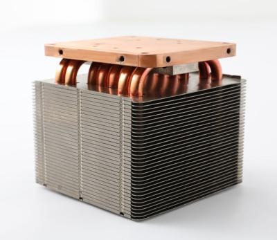 China High Dissipate Efficiency Anti Anodized Copper Pipe Heat Sink for sale