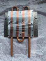 China Anti Anodizing Al 6063 Al 6061 Water Cooling Plate With Copper Tube for sale