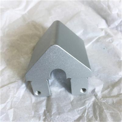 China Custom Aluminum Precision CNC Machining Endcap With Drilling for sale