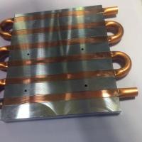 China 6061 Alu Cold Plate Heat Sink Stamped Passivation Surface Treatment for sale