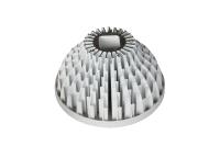 China Custom Cars Extruded Aluminum Heatsink Black Anodized Passive Cooling for sale