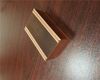 China RoHS CU1100 Zipper Fin Cold Plate Heat Sink For Electronics for sale