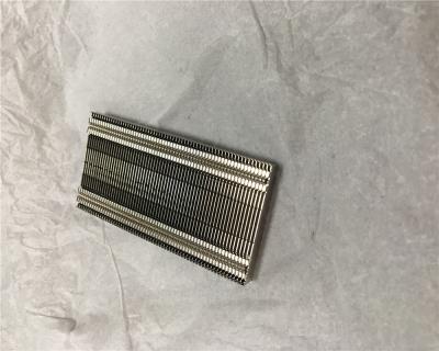 China Zipper Fin Aluminum Heat Sink , CE 0.5kg Cpu Cooling Heatsink for sale