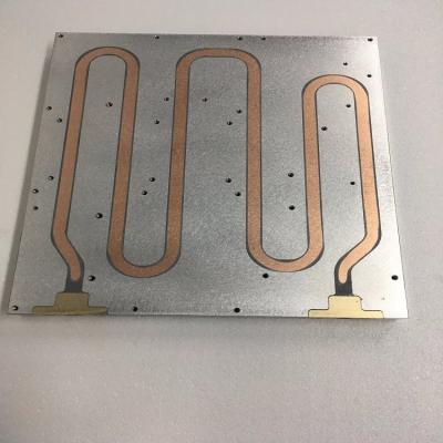 China OEM Alu 6061 Bonded Fin Heat Sink Controller Temperature Equalizing Plate for sale