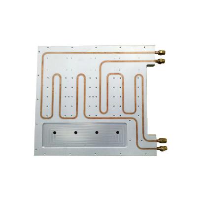 China Al6061 Liquid Cold Forged Heat Sink , LF Cooper Tube Heat Sink for sale