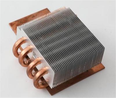 China 450W CNC Machined Copper Base CPU Water Plate Cooling System for sale