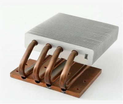 China High Purity Copper Tube Water Plate Cooling Element for CPU for sale