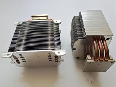 China Anodization Aluminium Heatsink Extrusion , ISO9001 Igbt Heat Sink for sale