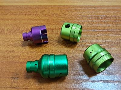 China Colorful Anodizing CNC Machining Process 5 Axis Aluminum Parts for sale