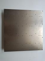 China Zipper Fin Aluminum Heat Sinks Electroplating Metal Stamping Parts for sale