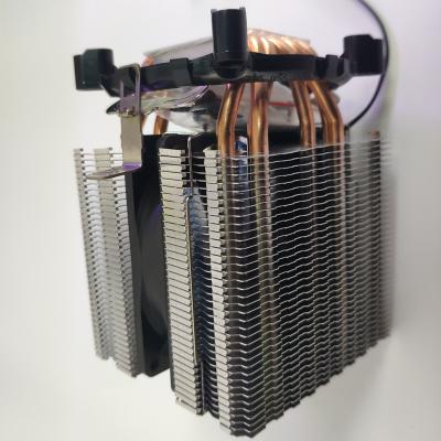 China Aluminum Plates Copper Pipe Heat Sink Anti Anodizing Finishing For CPU for sale