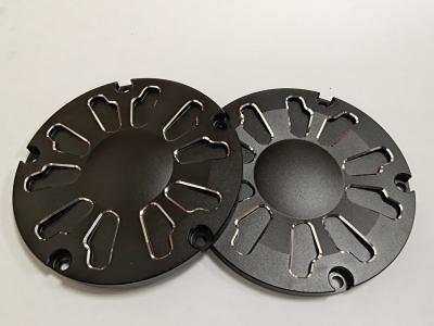 China OEM Small Turned Parts , Black Anodizing Machining Aluminum Parts for sale