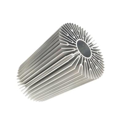 China Sandblasting High Precision Extruded Aluminum Heatsink For Cooler for sale