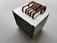 China Industrial Electrophoresis Extruded Aluminum Heatsink With Tubes for sale