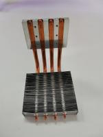 China Square Angle Zipper Fin Heat Sink , Industrial LF Metal Heat Sink for sale