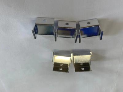 China Nickel Plating Metal Stamping Copper Heat Plate Parts Powder Coated for sale