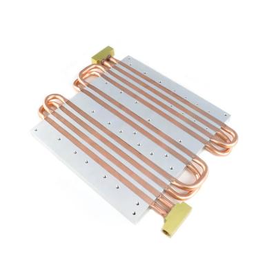 China Full Buried Fluid Cold Plate Heat Sink 0.5-2.5mm Thickness Welding for sale