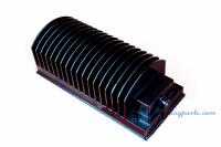 China A380Cataphoresis LED Housing Aluminium Die Castings Heat Sinks Powder Coating for sale