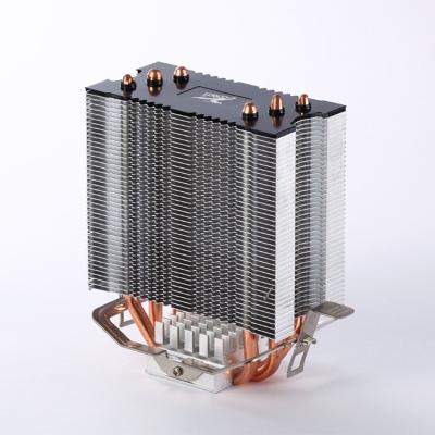 China Aluminum Bonded Fin Copper Pipe Heat Sink Folded 75w Heat Dissipation for sale