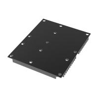 China Aluminum Anodized Extrusion Fin Heat Sink CNC Machining Process for sale
