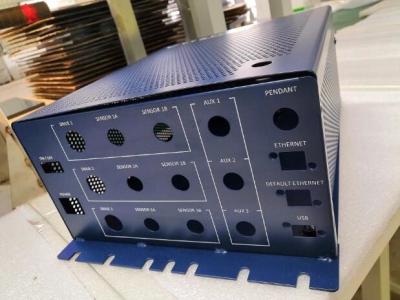 China OEM Power Coated Stamping Components, Customized Silk Printing Sheet Metal Stamping Parts for sale