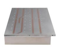 China Aluminium Skived Fin Heat Sink for Laser Cooling Cold Plate for sale