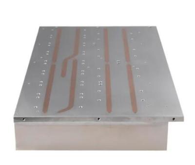 China Aluminium Skived Fin Heat Sink for Laser Cooling Cold Plate for sale