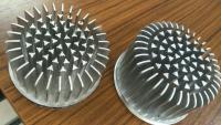 China COB LED Cold Plate Cooler Aluminum Heat Sink / Cold Forging Heatsink for sale
