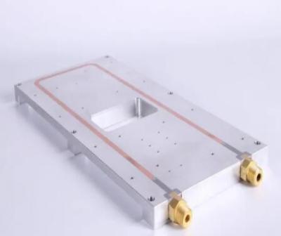 China Liquid Cooling Plate Copper Aluminum Terminal Block Heatsink for sale
