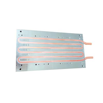 China Aluminum Water Cooled Cold Plate Copper Pipe for sale