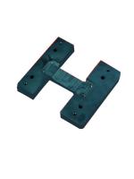 China Black Anodize Precision CNC Machining Aluminum Machined H Profile for sale
