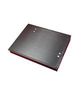 China Black Anodize Extruded Aluminum Heatsink For Solar Energy Equipment for sale