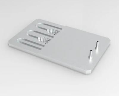 China Brazing Aluminum Water Cold Plate Heat Sink Beauty Equipment Use LF for sale