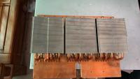 China LED Strip Illumination Sintered Copper Pipe Heat Sink Copper Based Struded Radiator for sale