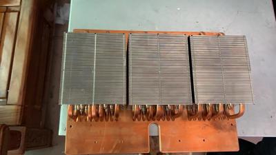China LED Strip Illumination Sintered Copper Pipe Heat Sink Copper Based Struded Radiator for sale