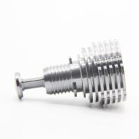 China Engraving Precision CNC Machining Anodized Aluminum Heat Sink For Auto Parts for sale