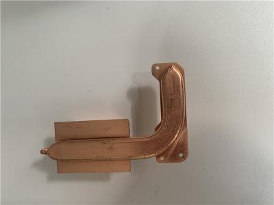 China 15-20W Flated Press 19mm Copper Pipe Heat Sink Anti Anodized for sale