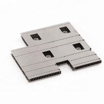 China CCC ISO9001 Extruded Aluminum Heatsink OEM Service Customized size for sale