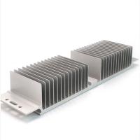 China Led Bulb Extruded Aluminum Heatsink Square Shape RoHS Listed for sale
