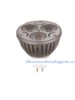 China IP20 Aluminum Led Housing LED light Bulb Housing Electrostatic Spraying for sale