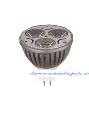 China IP20 Aluminum Led Housing LED light Bulb Housing Electrostatic Spraying for sale