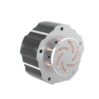 China Square Extruded Cooling Copper Pipe Heat Sink For LED Lighting for sale