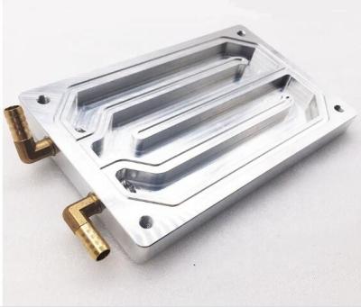 China Friction Stir Welding Radiator, Lithium Battery Liquid Cooling Cooling Plate CNC Sloting Channels for sale