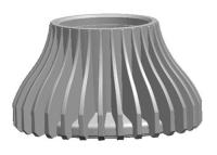 China Customized Aluminum Heat Sinks , T3 - T8 Led Aluminum Housing , OEM for sale
